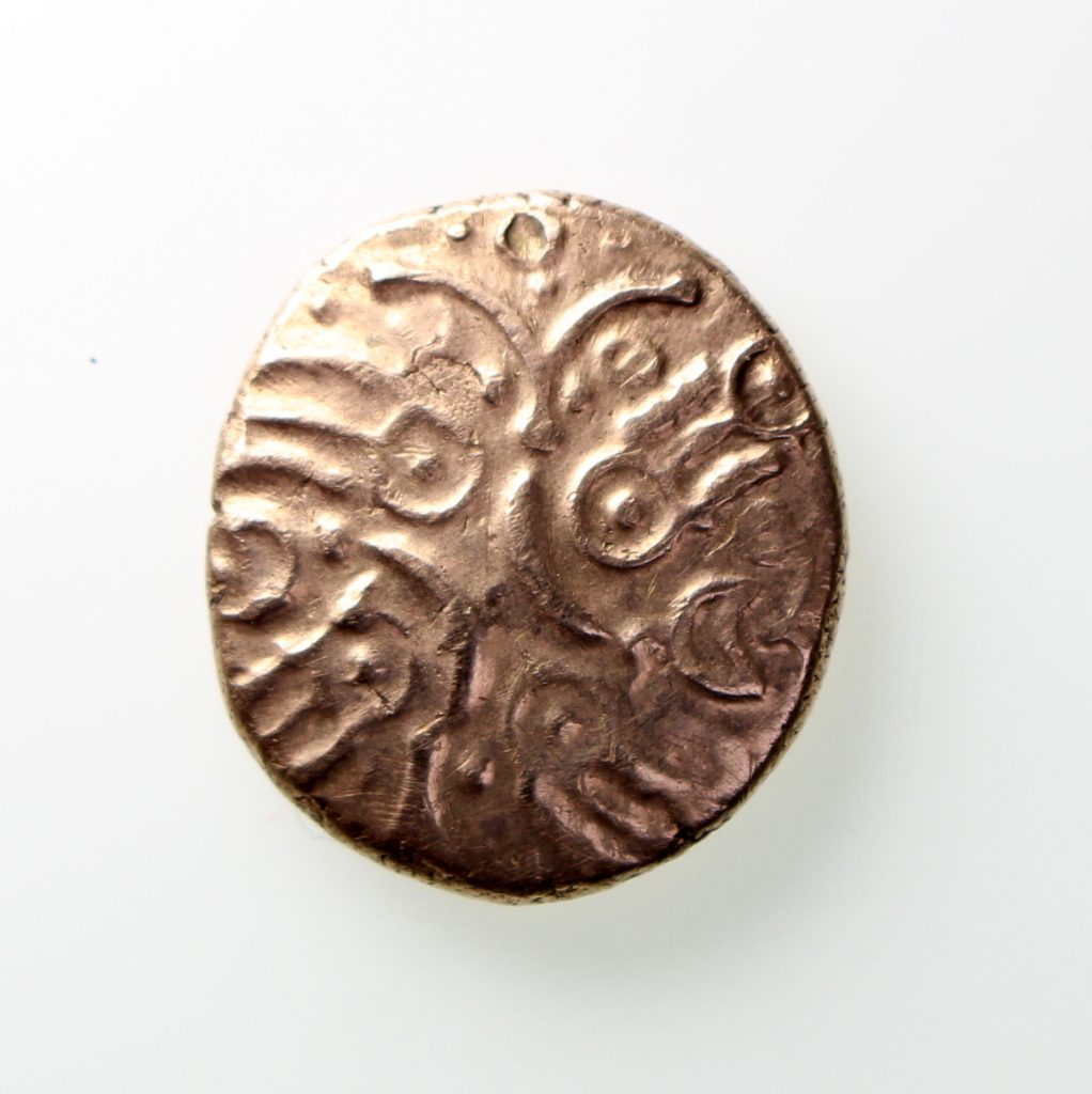 Catuvellauni Tasciovanus Gold Stater 25BC-25AD Warrior - Silbury Coins ...