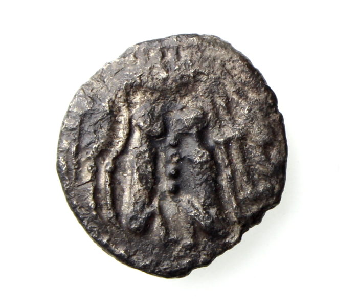 Anglo Saxon Silver Sceat 710-760AD Series V T7 Wolf & Twins - Silbury ...