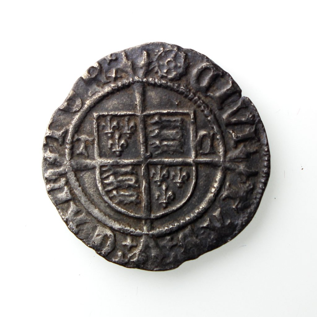Henry VIII Silver Half Groat 1509-1547AD - Silbury Coins : Silbury Coins