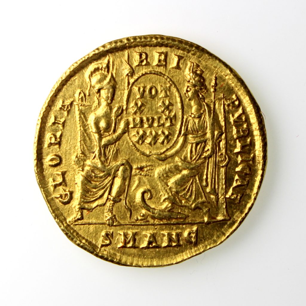 Constantius II Gold Solidus 337-361AD Antioch - Silbury Coins : Silbury ...