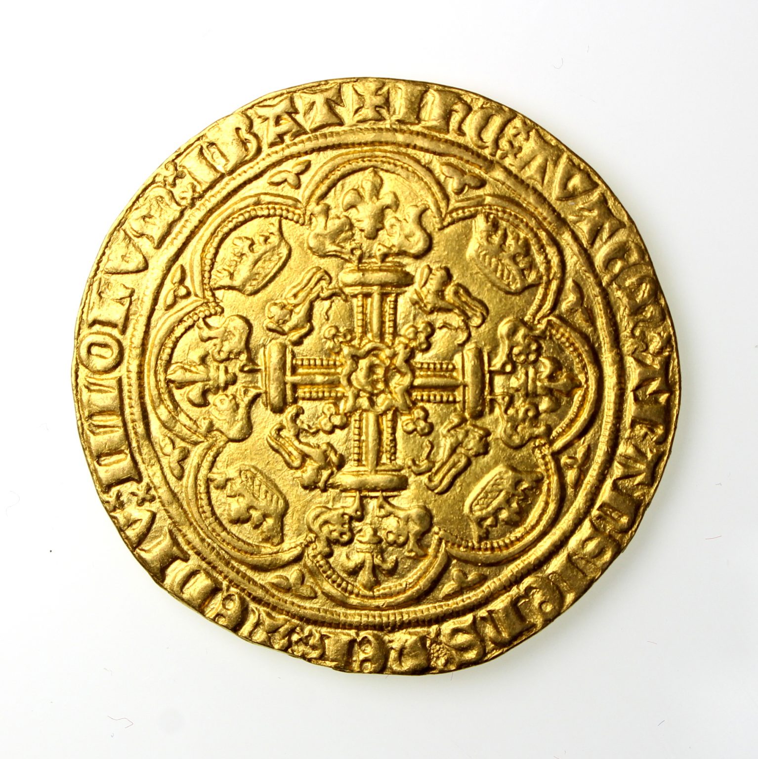 Edward III Gold Noble 1327-1377AD Treaty period 1361-69AD : Silbury Coins