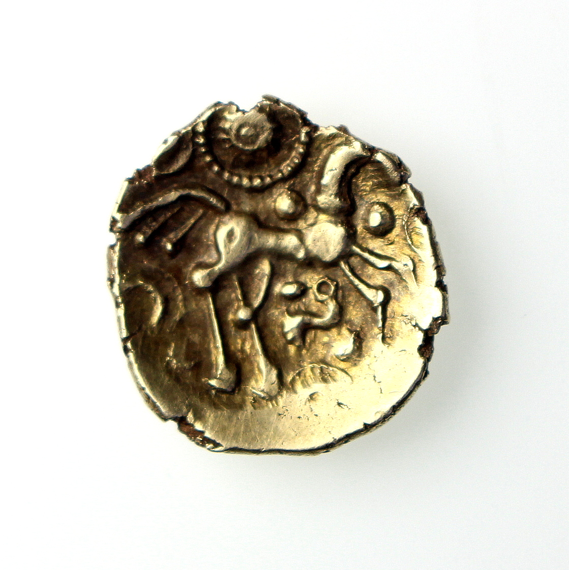 Dobunni Uninscribed Gold Quarter Stater 50-25BC : Silbury Coins