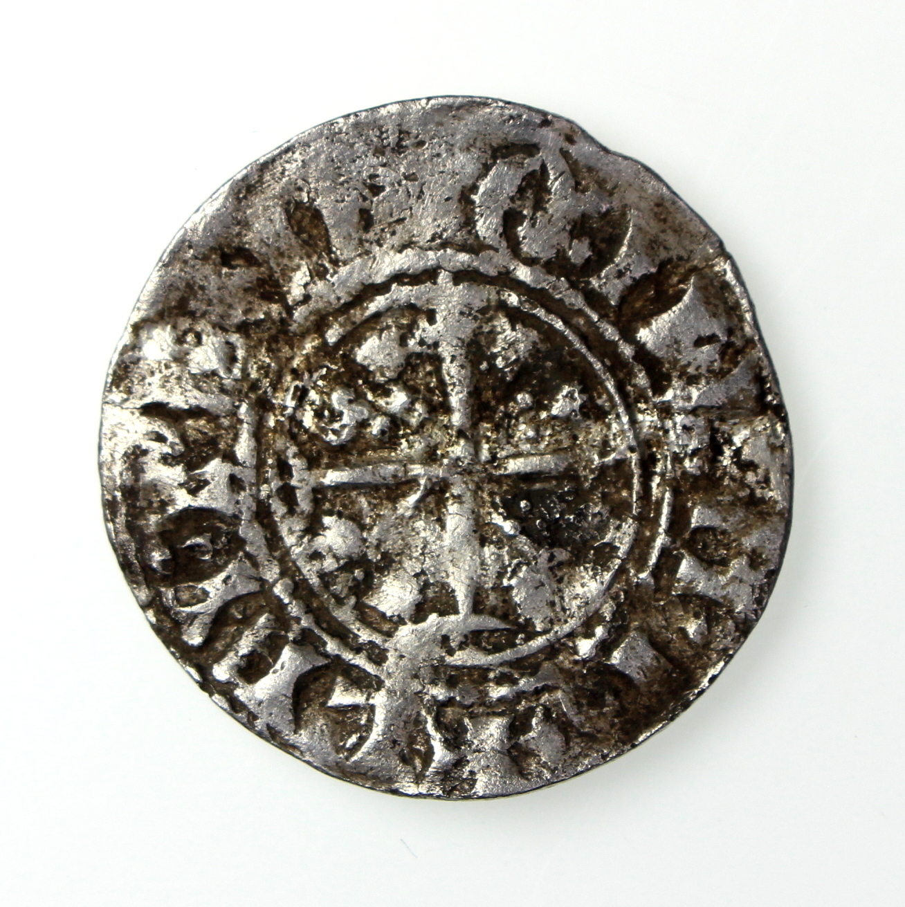 Henry I Silver Penny 1100-1135AD BMC VI Pointing Bust and Stars ext ...