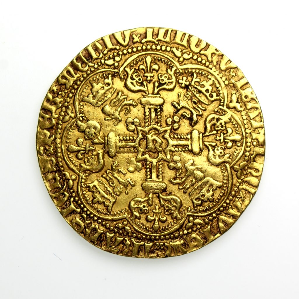 Henry V Gold Noble 1413-22AD : Silbury Coins