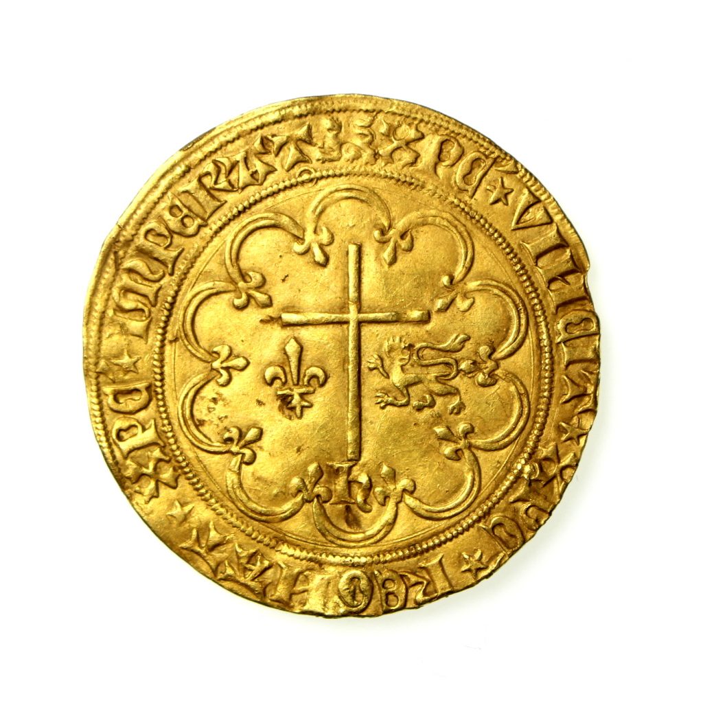 Henry VI Gold Salut D'Or 1422-1461AD Rouen : Silbury Coins