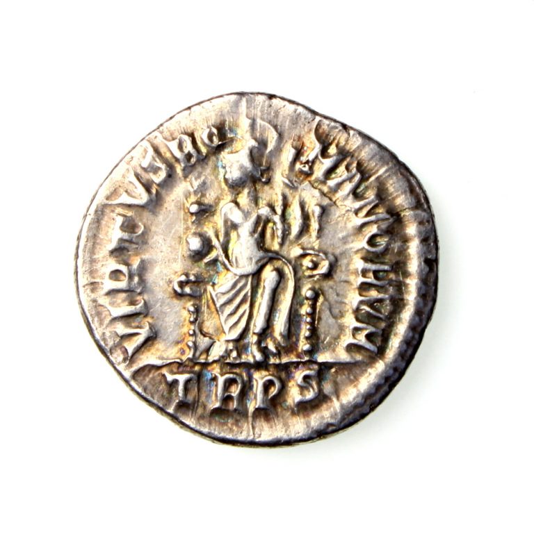 Magnus Maximus Silver Siliqua 385-388AD Trier Exceptional : Silbury Coins