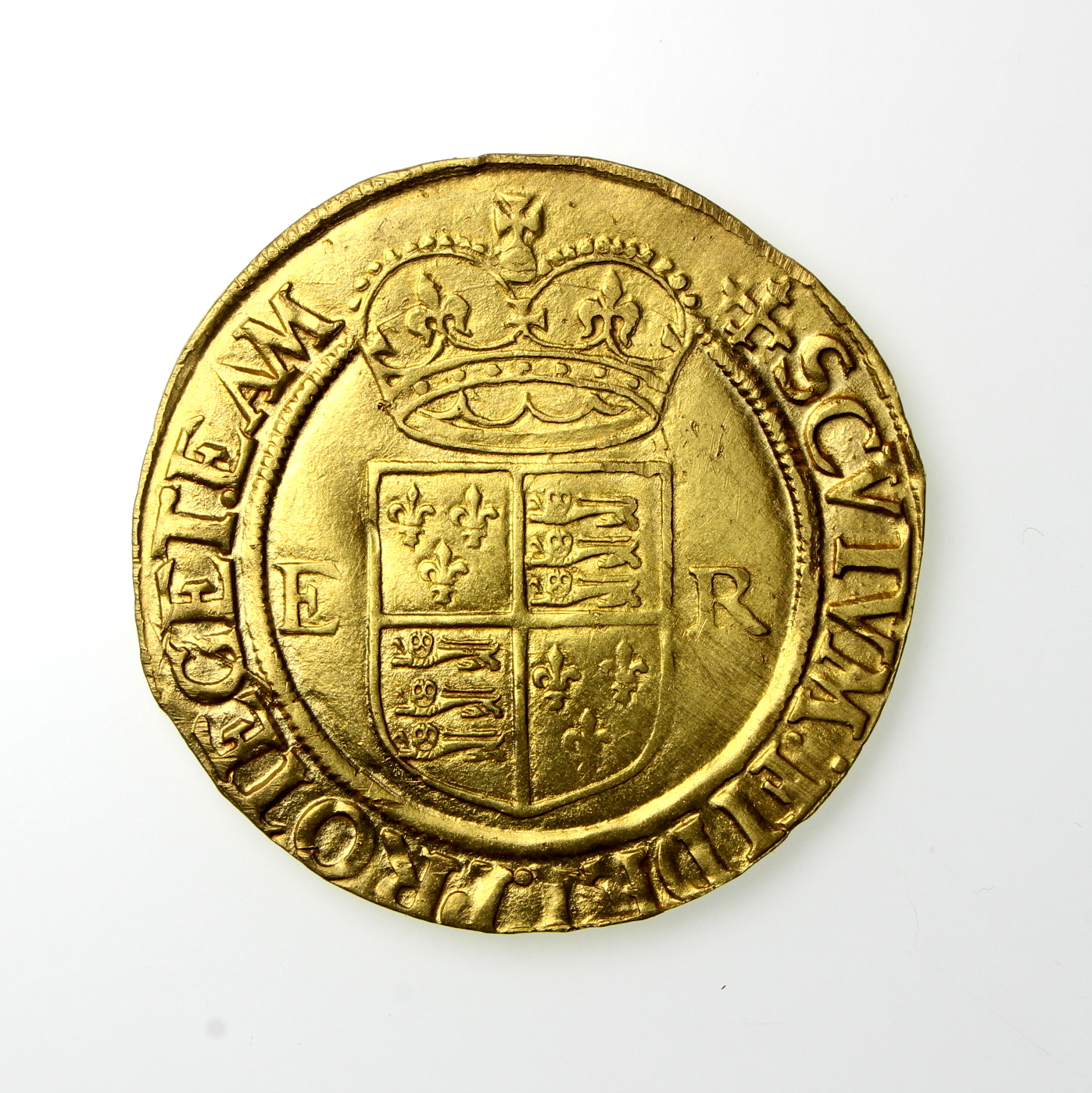 Elizabeth I Gold Half Pound 1558-1603AD Cross Crosslet : Silbury Coins