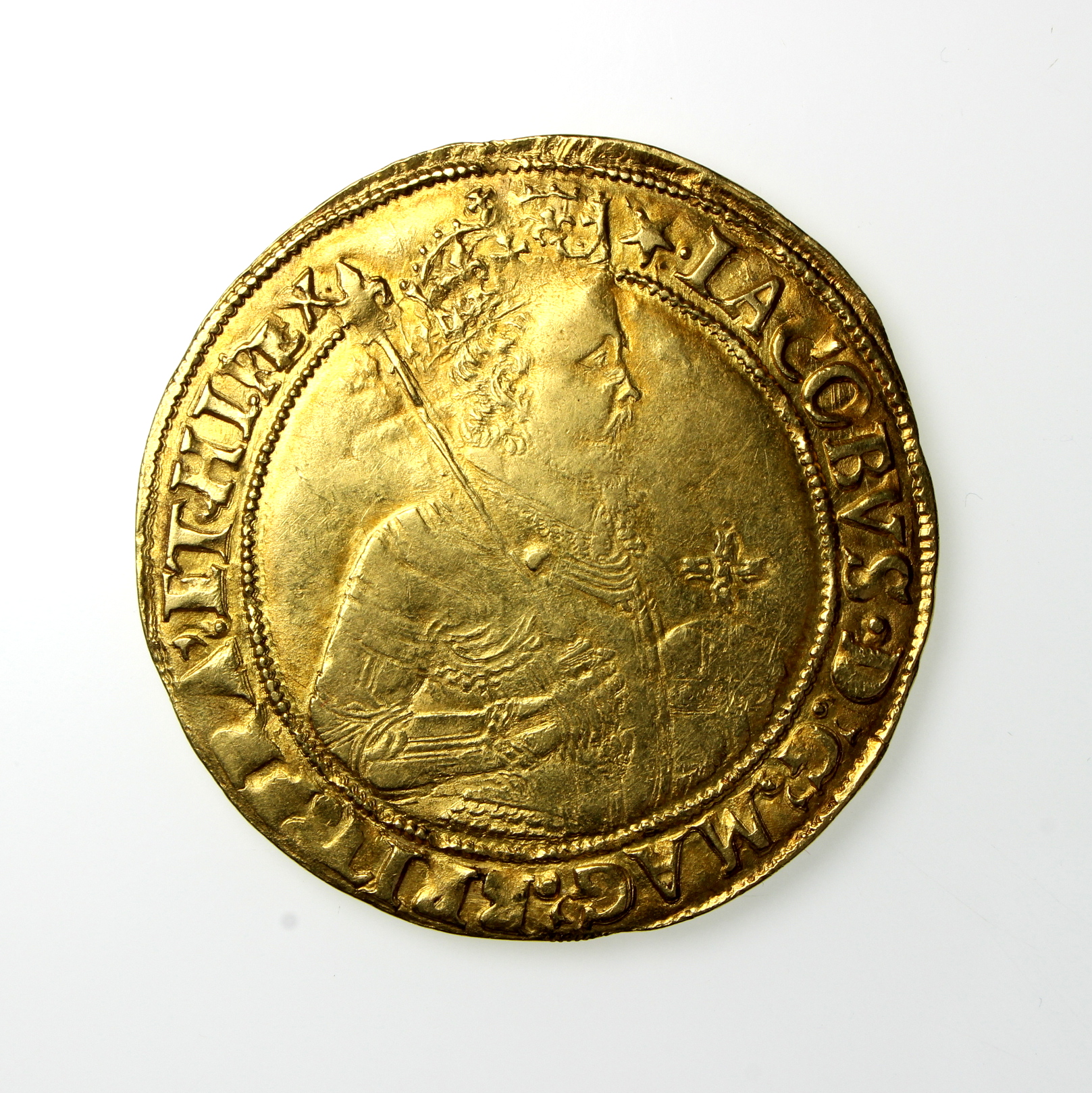 James I Gold Unite 1603-1625AD mm. star : Silbury Coins