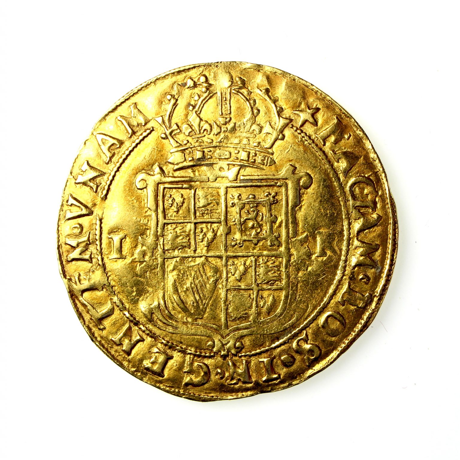 James I Gold Unite 1603-1625AD mm. star : Silbury Coins