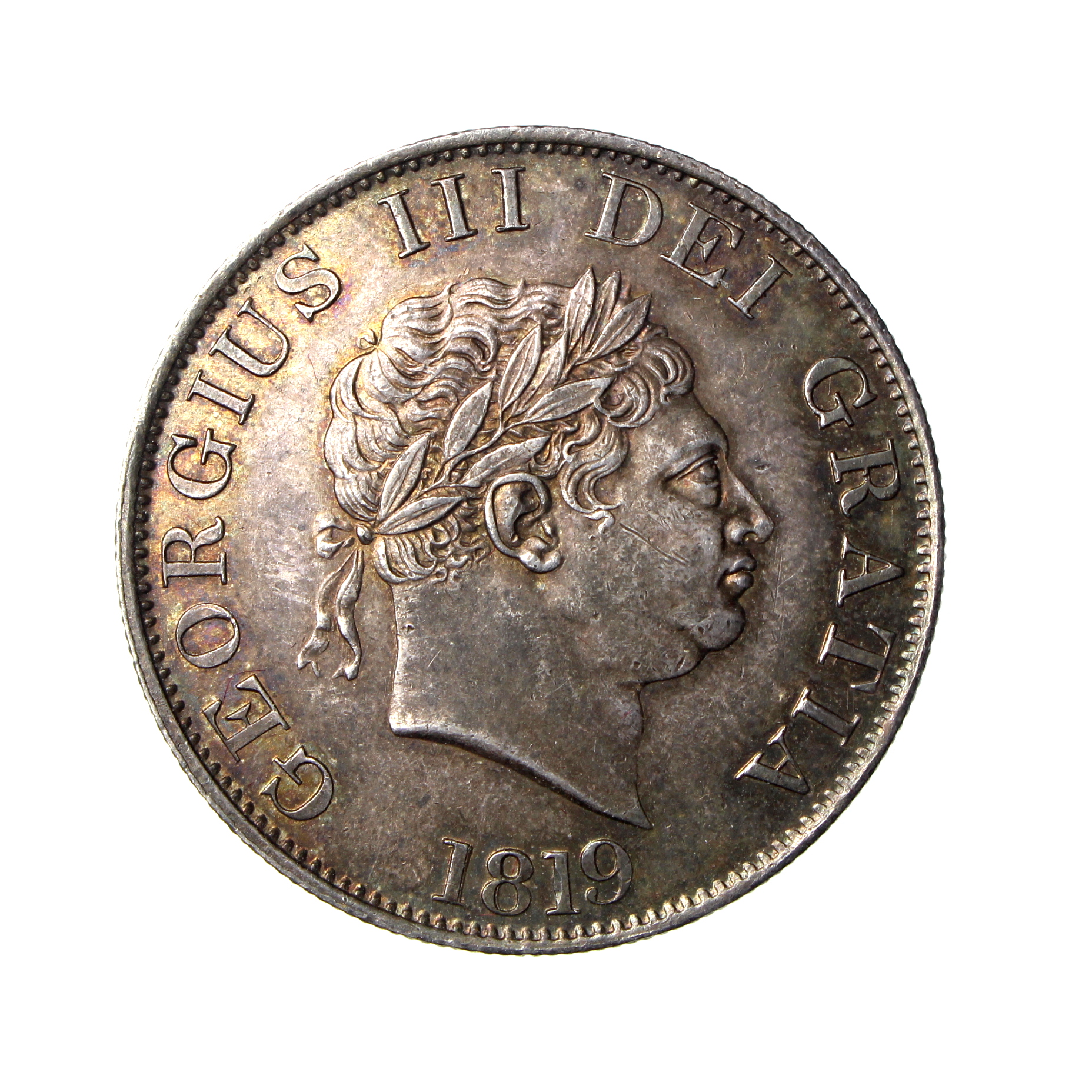 George III Silver Halfcrown 1760-1820AD 1819AD lovely - Silbury Coins ...