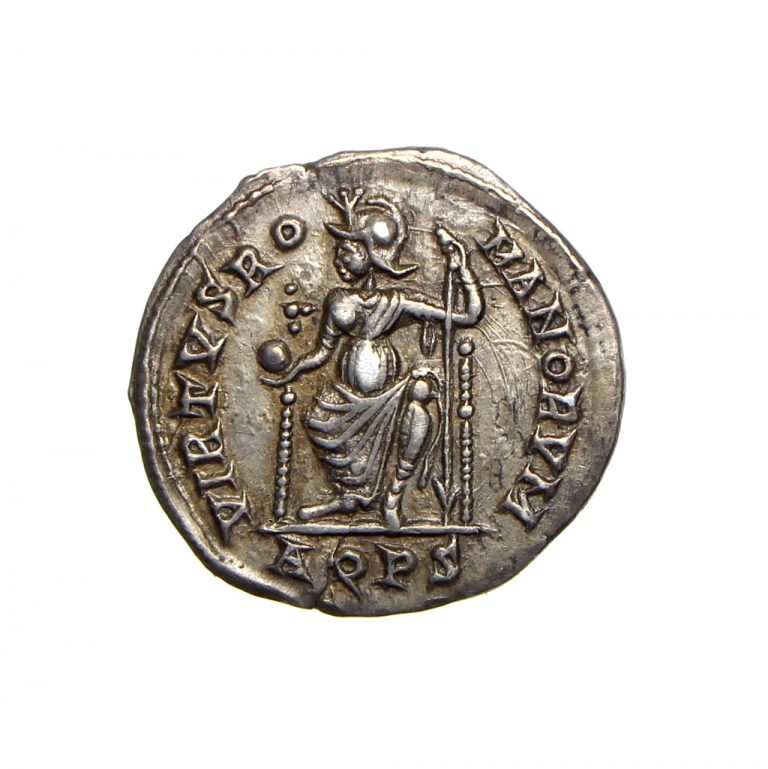 Flavius Victor Silver Siliqua 387-388AD Aquileia mint - Silbury Coins ...