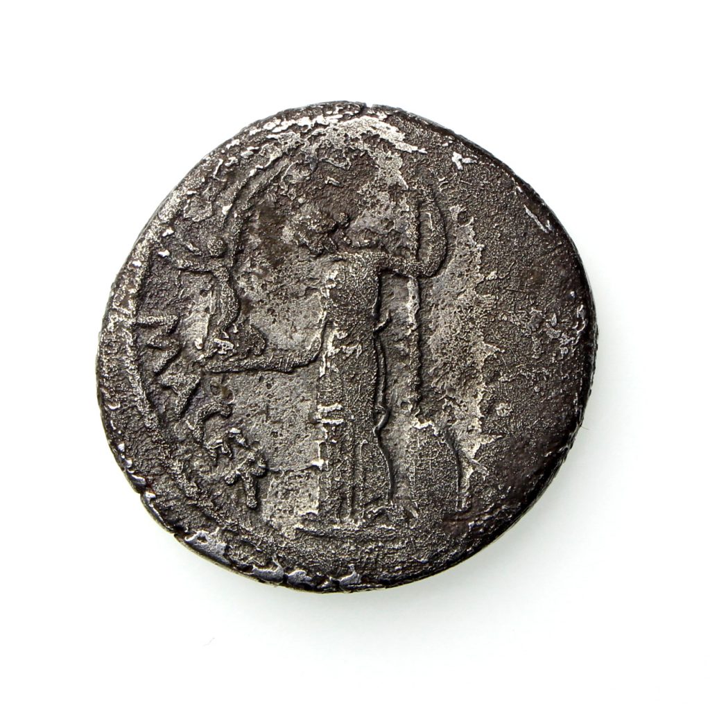 Julius Caesar Silver Denarius 44BC Portrait issue - Silbury Coins ...