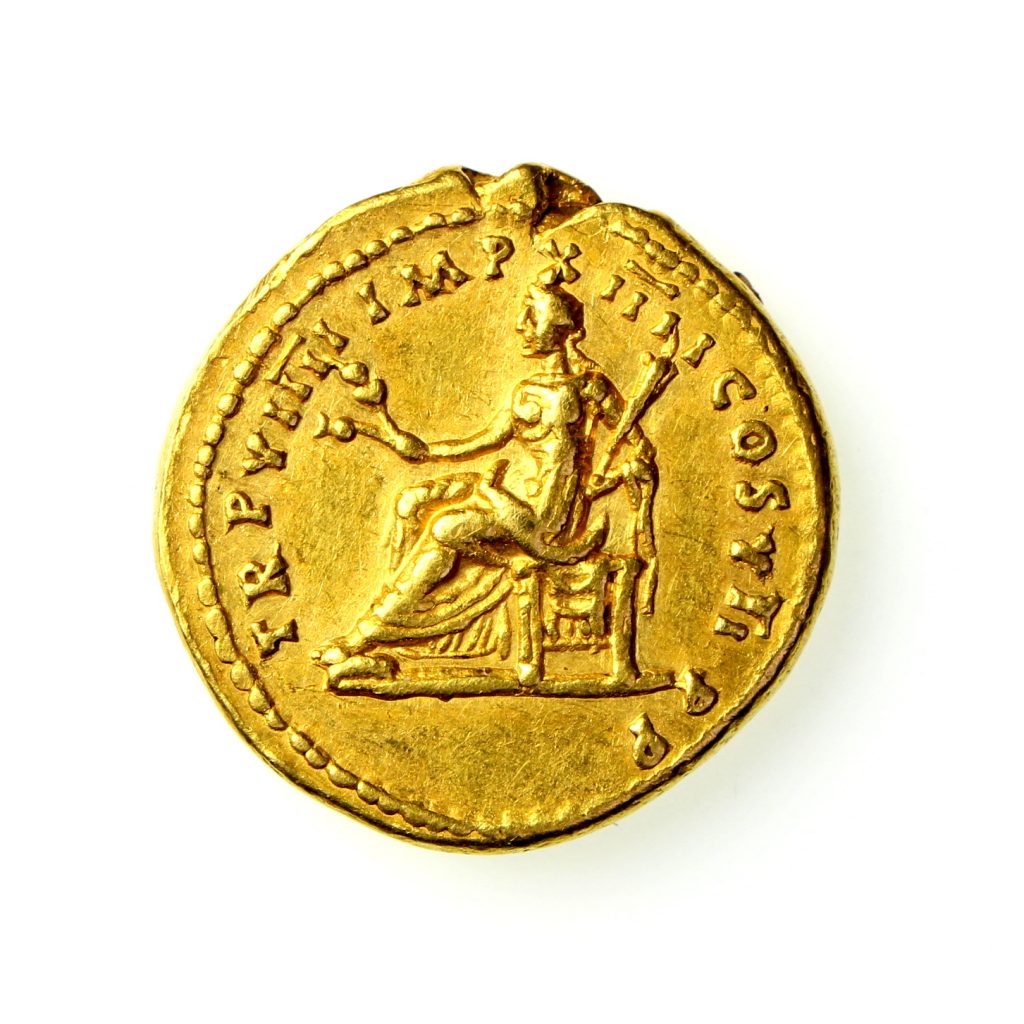 The Twelve Caesars Titus Gold Aureus 79-81AD Rome mint - Silbury Coins ...