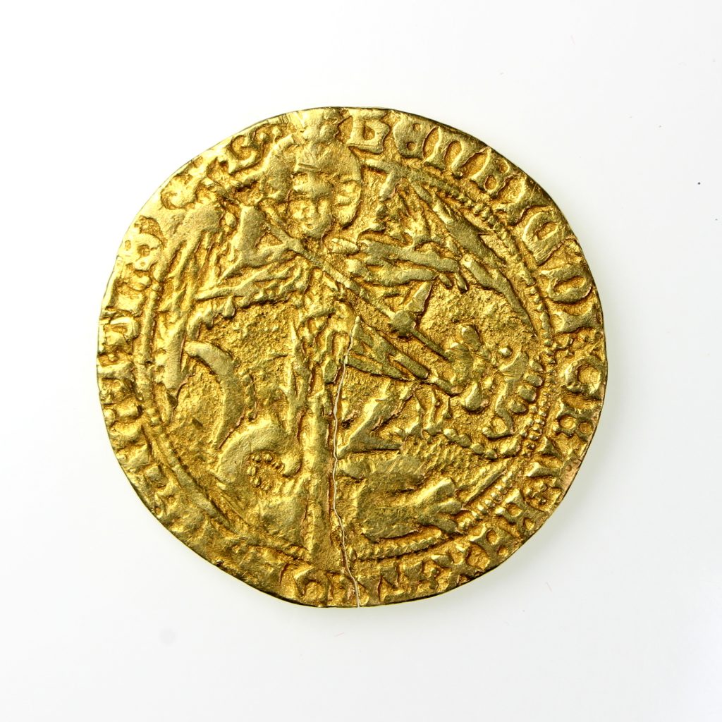 Henry VII Gold Angel 1485-1509AD Type II - Rare - Silbury Coins ...
