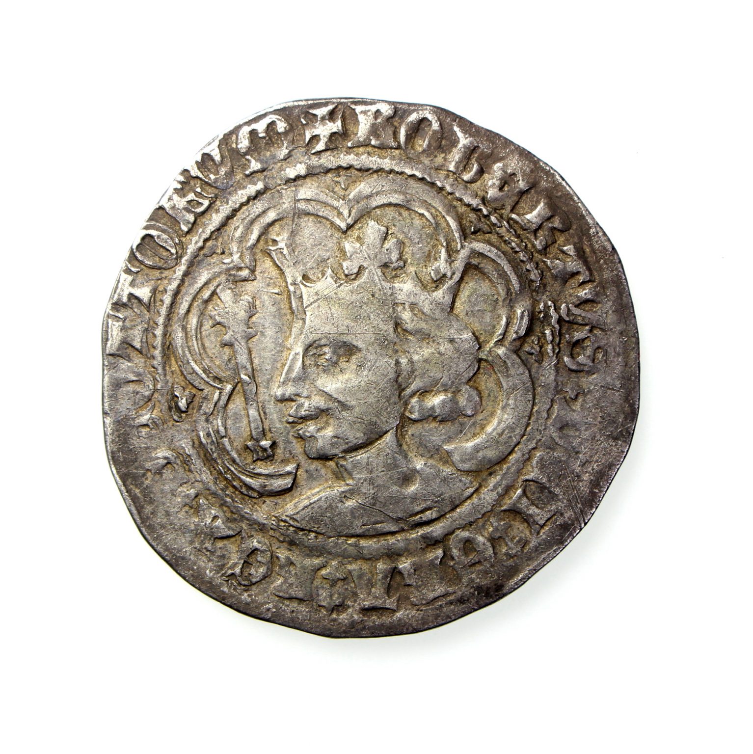 Scotland, Robert II Silver Groat 1371-1390AD Edinburgh - Silbury Coins ...