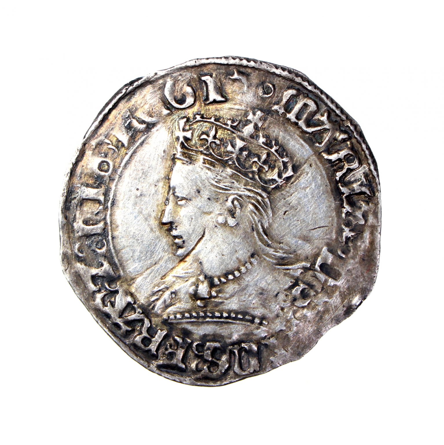 Mary Silver Groat 1553-1554AD Bold Portrait - Silbury Coins : Silbury Coins