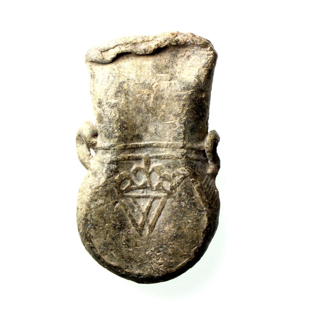 Medieval Lead Pilgrims Ampulla - Silbury Coins : Silbury Coins