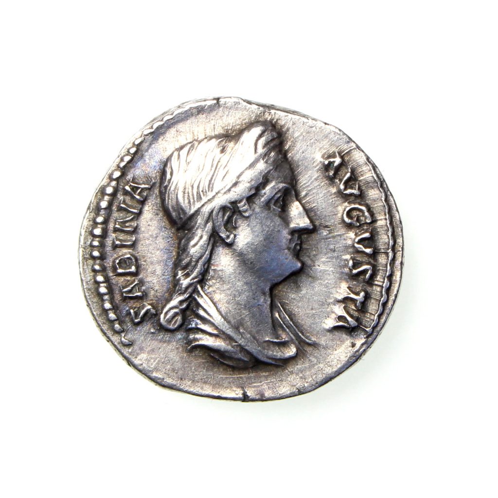 Sabina Silver Denarius Wife of Hadrian 117-138AD exceptional - Silbury ...