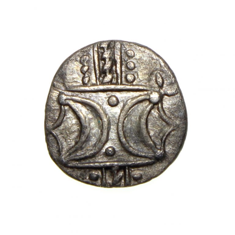 Iceni, Ecen Corn Ear Silver Unit 10-43AD - Silbury Coins : Silbury Coins