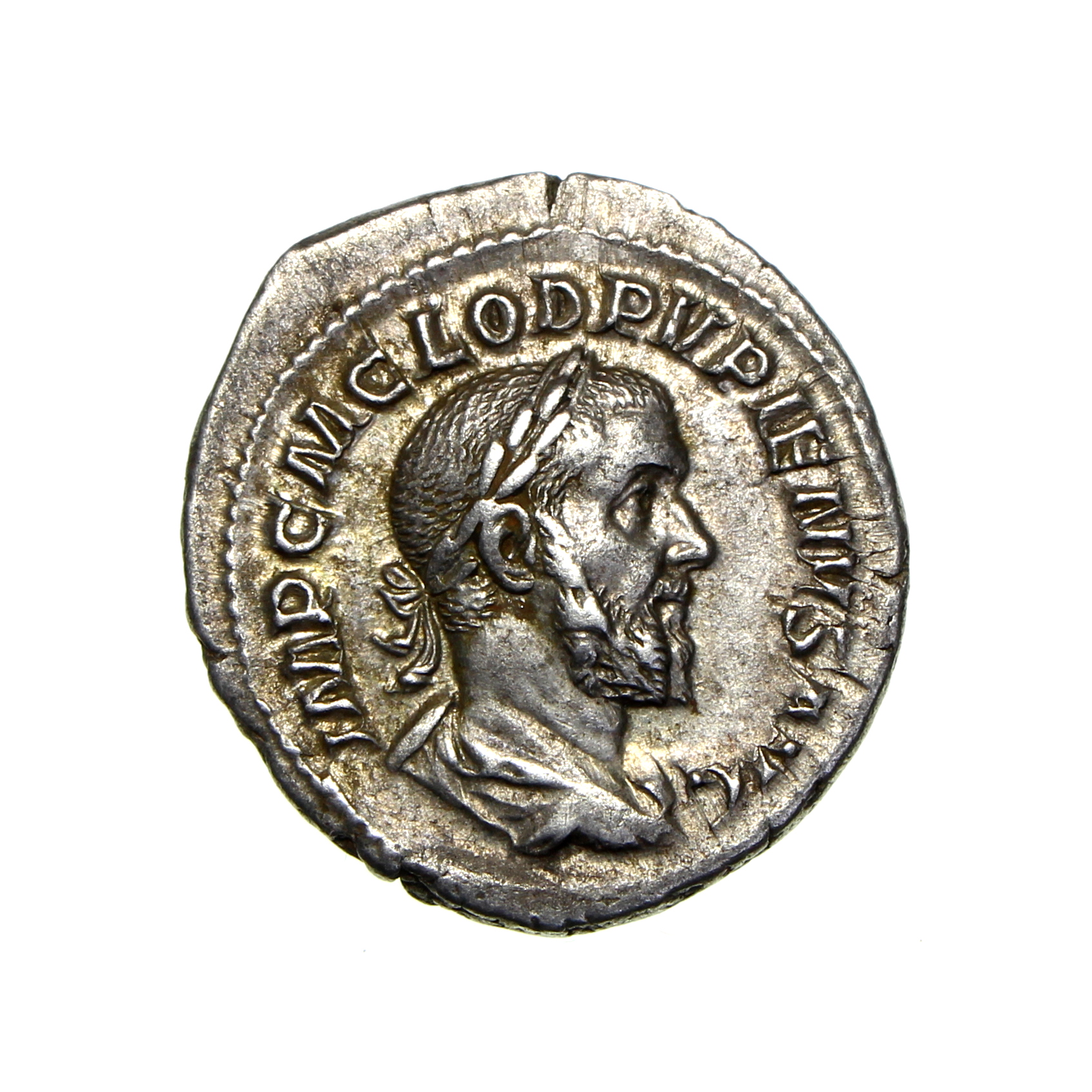 Pupienus Silver Denarius 238AD Rome - Silbury Coins : Silbury Coins