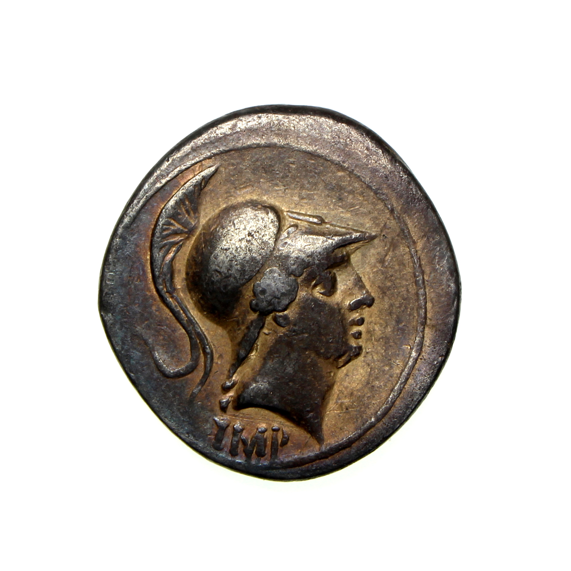 Octavian Silver Denarius 44-27BC Mars/Shield Rome - Silbury Coins ...