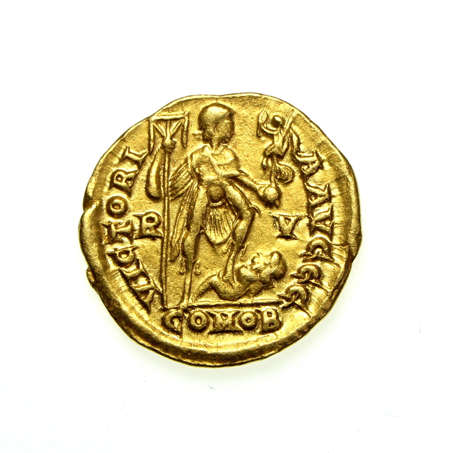 Honorius Gold Solidus 393-423AD Ravenna mint - Silbury Coins : Silbury ...