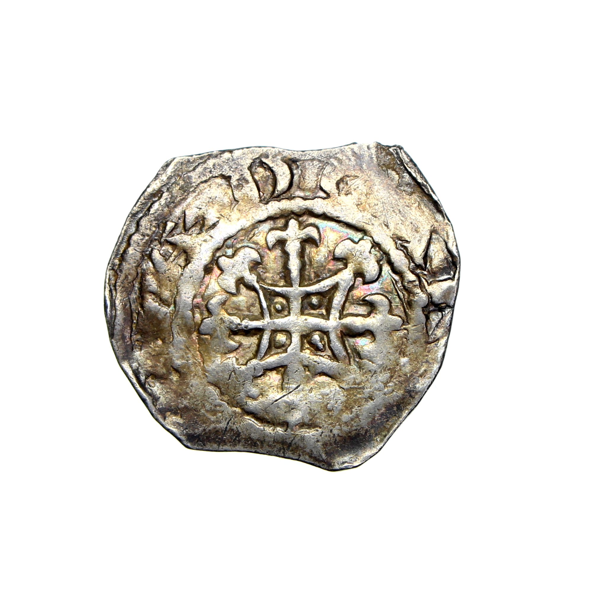 Henry I Silver Penny 1100-1135AD Quadrilateral on cross fleury BMC XV ...
