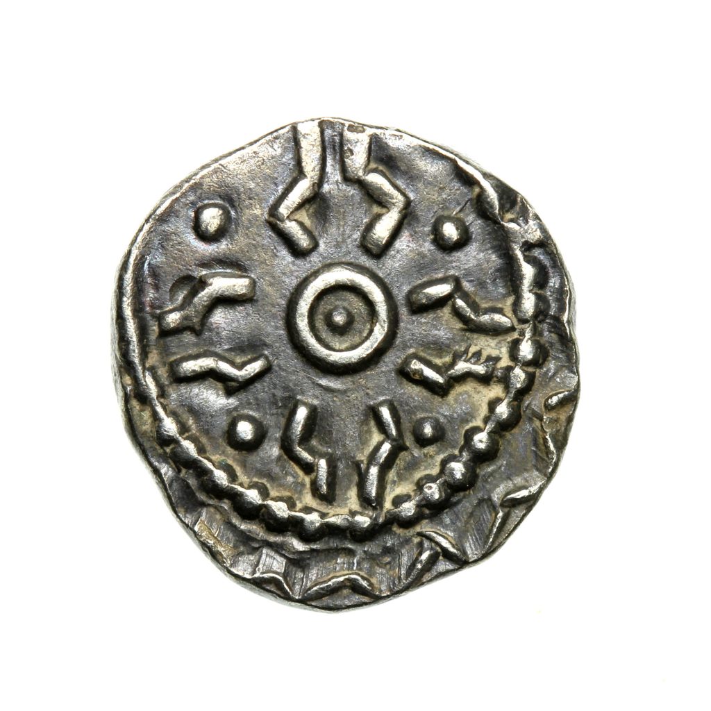 Anglo Saxon Silver Sceat Primary, Stepped Cross, Type 53 680-710AD ...