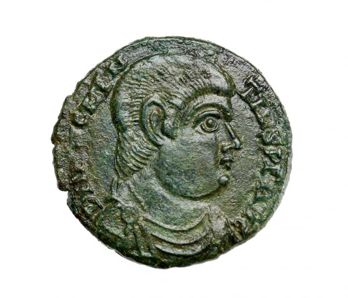 Magnentius 350-353AD Bronze Double Cententionlis Barbarous Issue ...