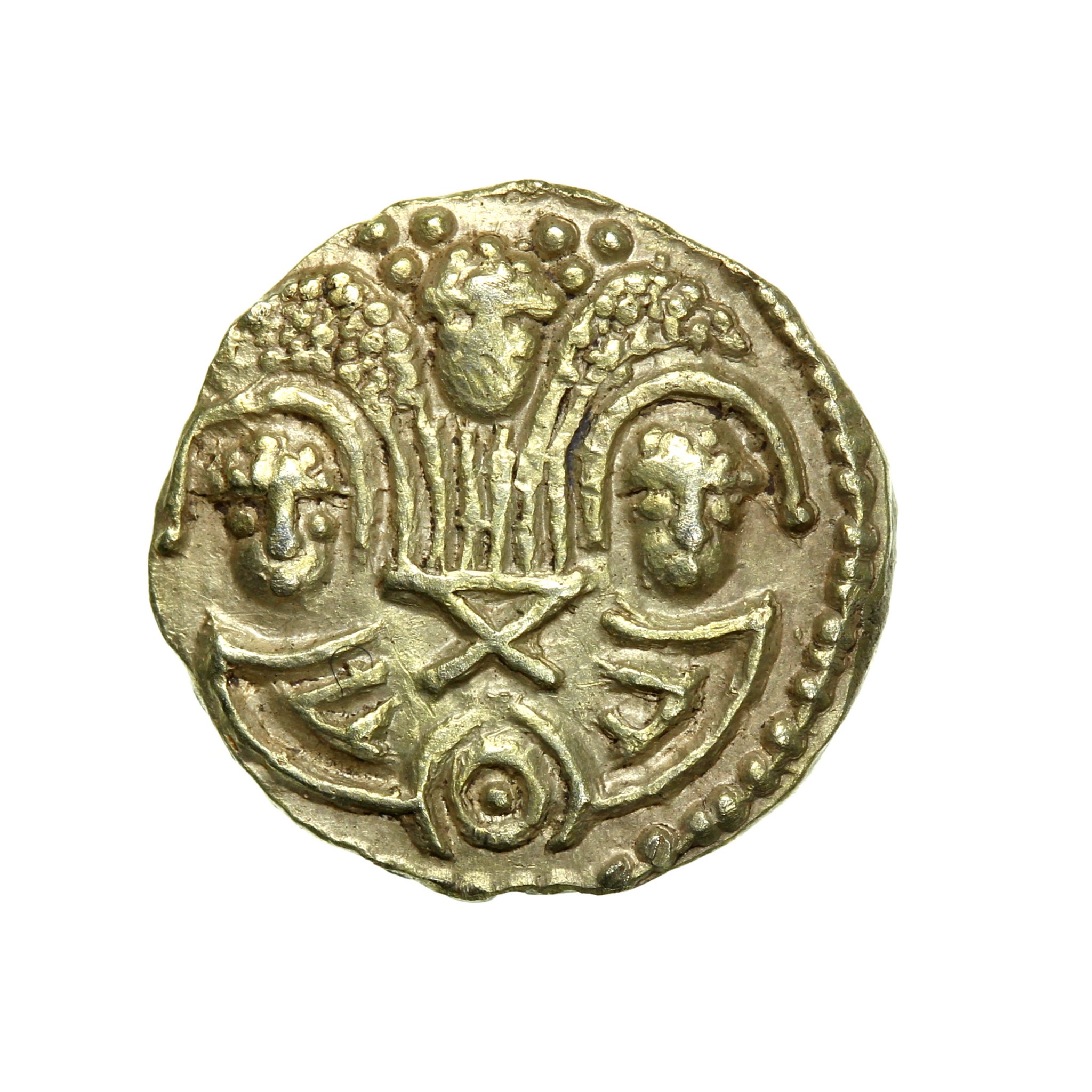 Anglo Saxon Gold Thrymsa Post Crondall Two Emperors 655-675AD - Silbury ...