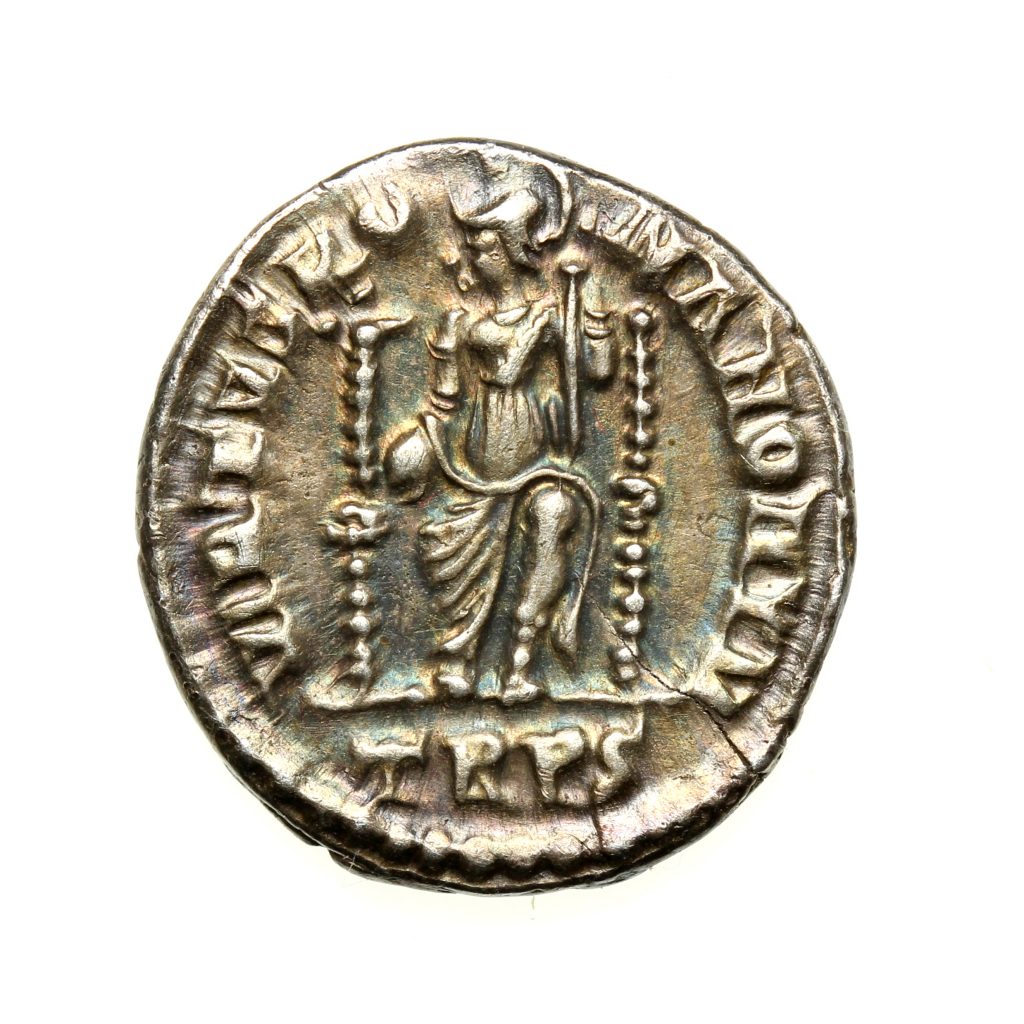 Magnus Maximus 383-388AD Silver Siliqua Trier mint - Silbury Coins ...
