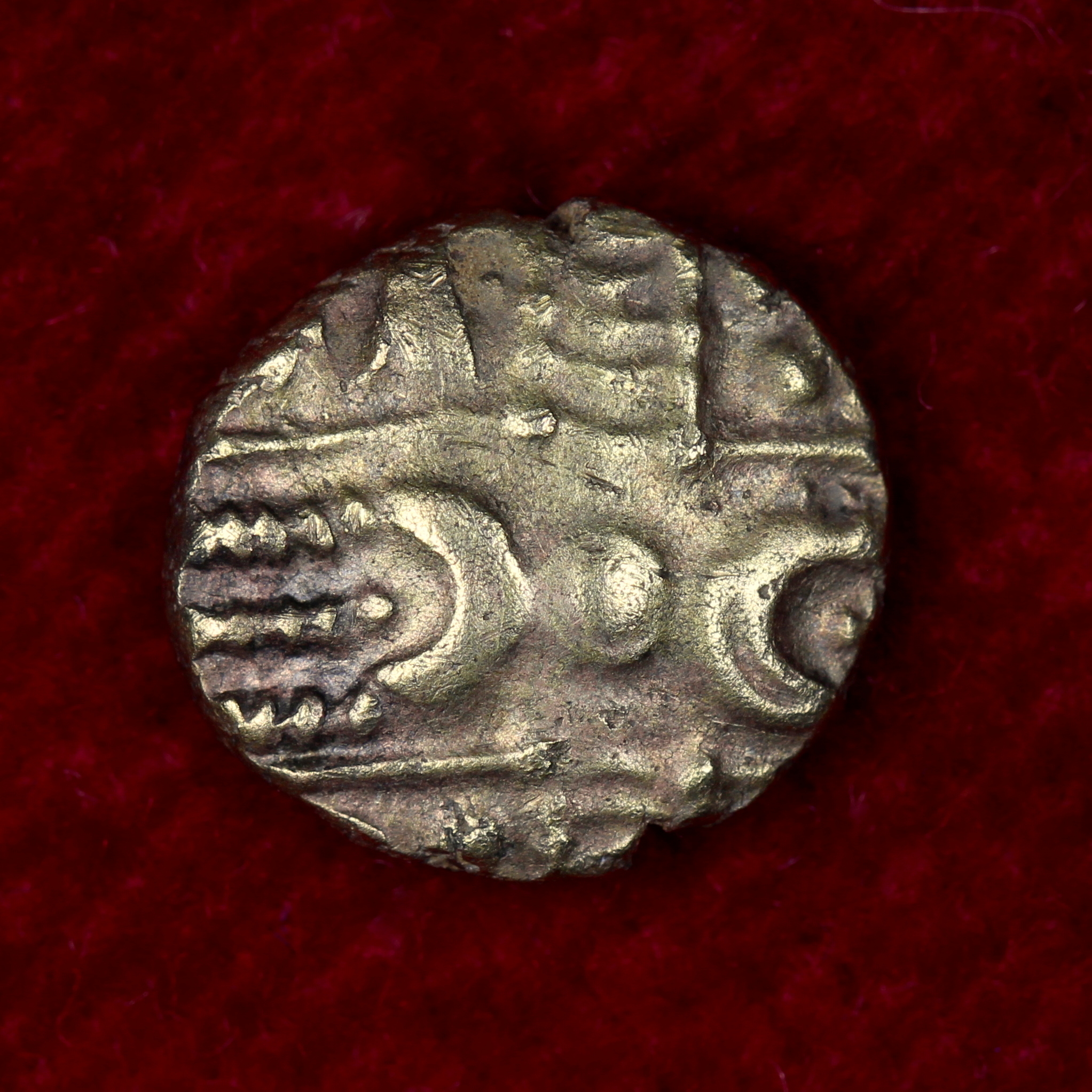 Belgae Basingstoke Wreath Gold Quarter Stater 1st Century BC ...