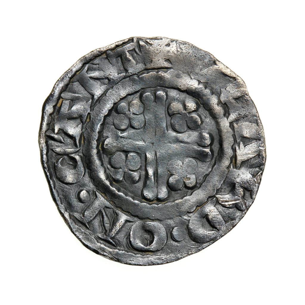 Richard I 'The Lionheart' 1189-1199AD Silver Penny Canterbury Mint ...