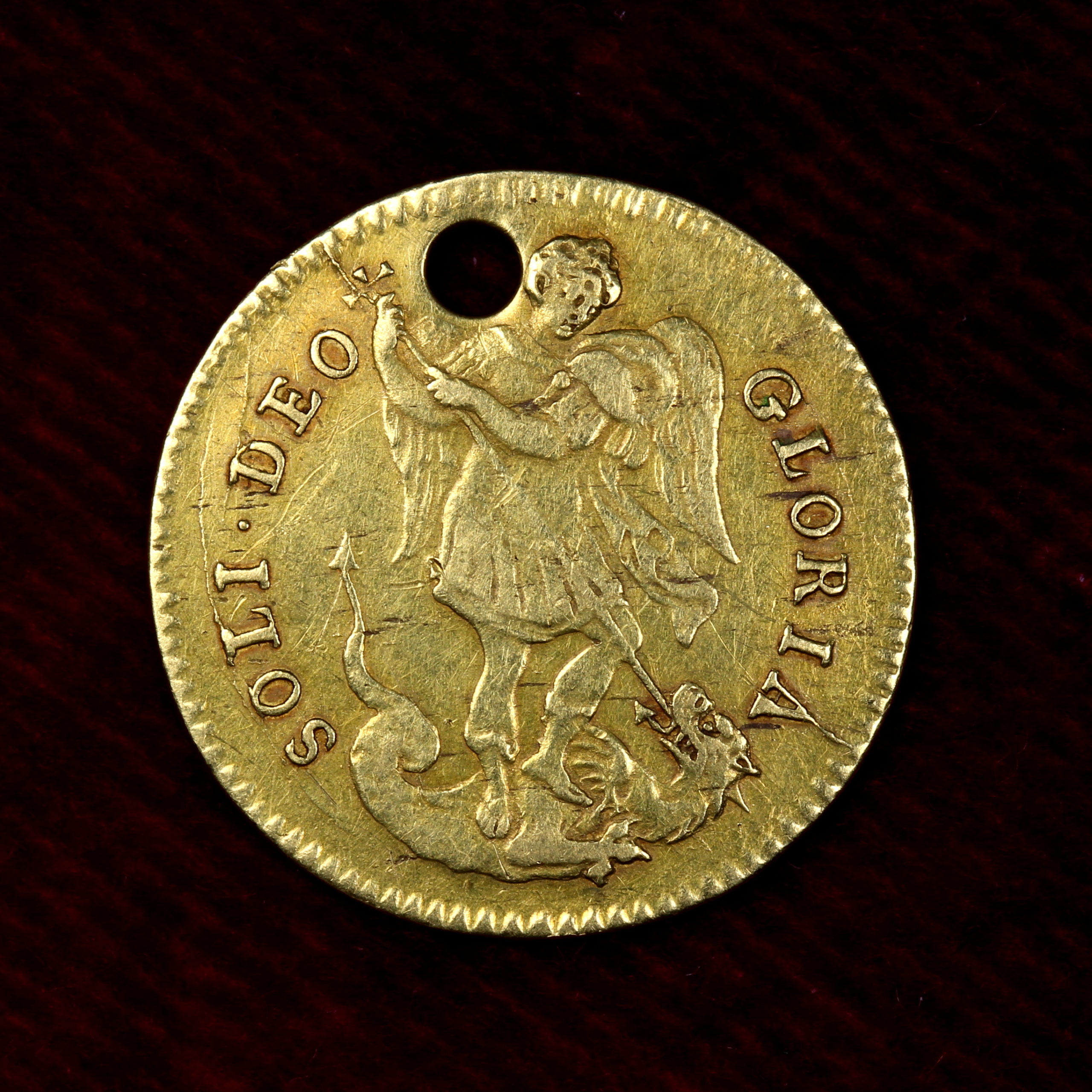 James II 1685-1688AD Gold Touchpiece - Silbury Coins : Silbury Coins