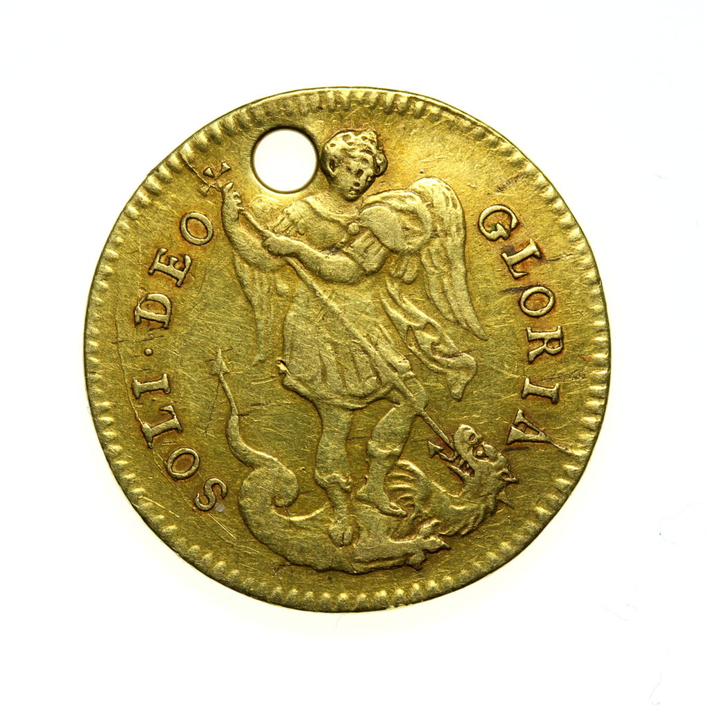 James II 1685-1688AD Gold Touchpiece - Silbury Coins : Silbury Coins