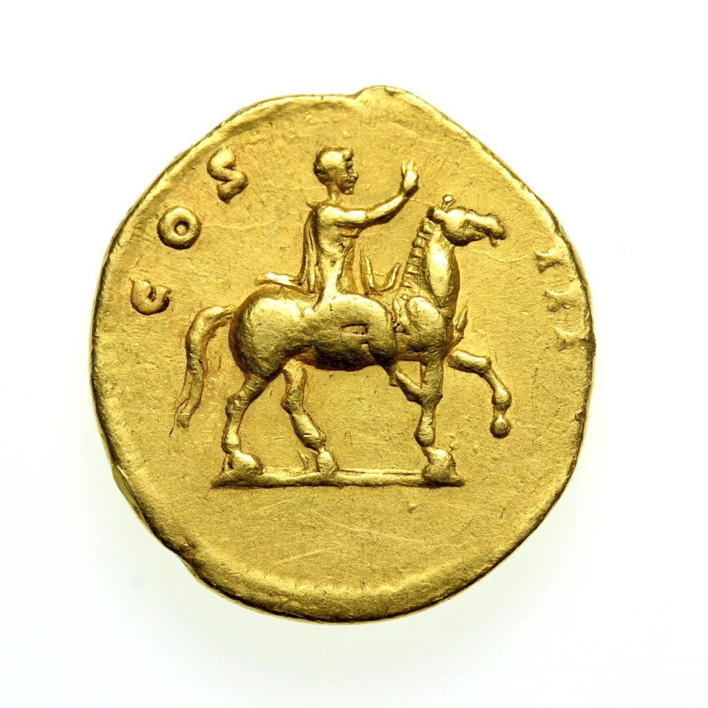 Hadrian 117-138AD Gold Aureus, Rome mint - Silbury Coins : Silbury Coins