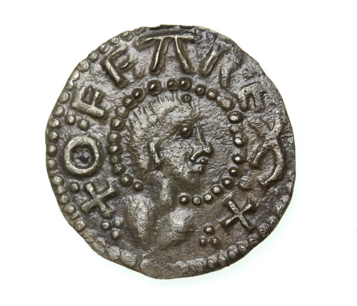 Kings of Mercia Offa 757-796AD Silver Penny Light Coinage Portrait type ...