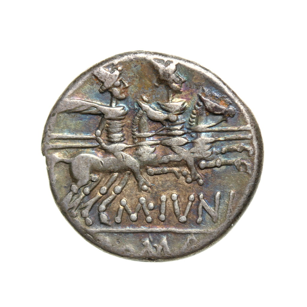 Roman Republic M. Junius Silanus Silver Denarius 145BC - Silbury Coins ...