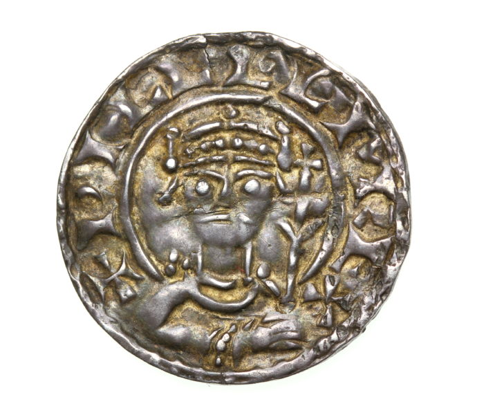 William The Conqueror 1066-1087AD Silver PAX Penny Sideloc/Wareham ...