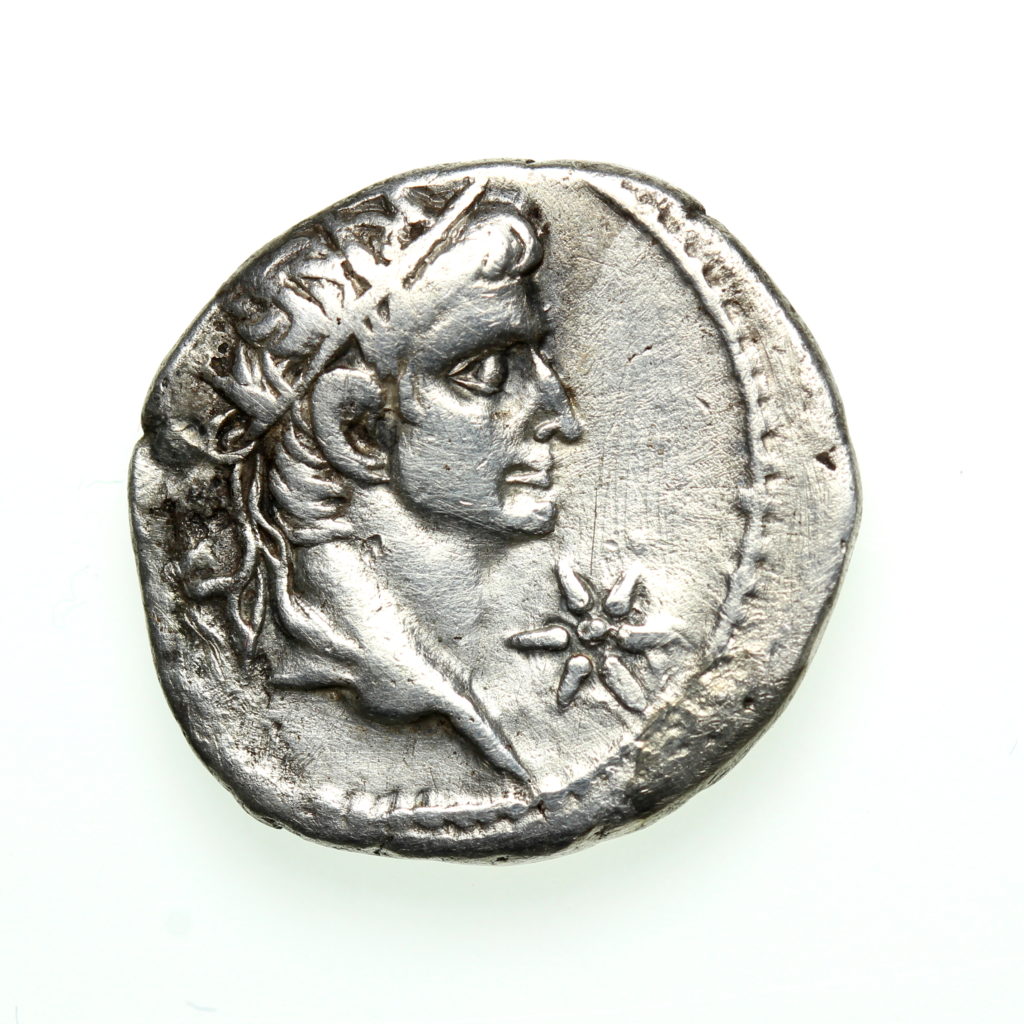 Caligula 37-41AD Silver Denarius Caligula / Divus Augustus - The Twelve ...