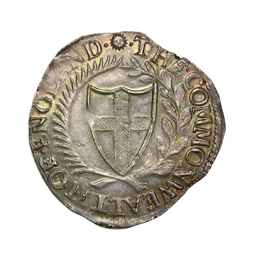 Commonwealth Silver Shilling 1656AD mm. Sun - Silbury Coins : Silbury Coins