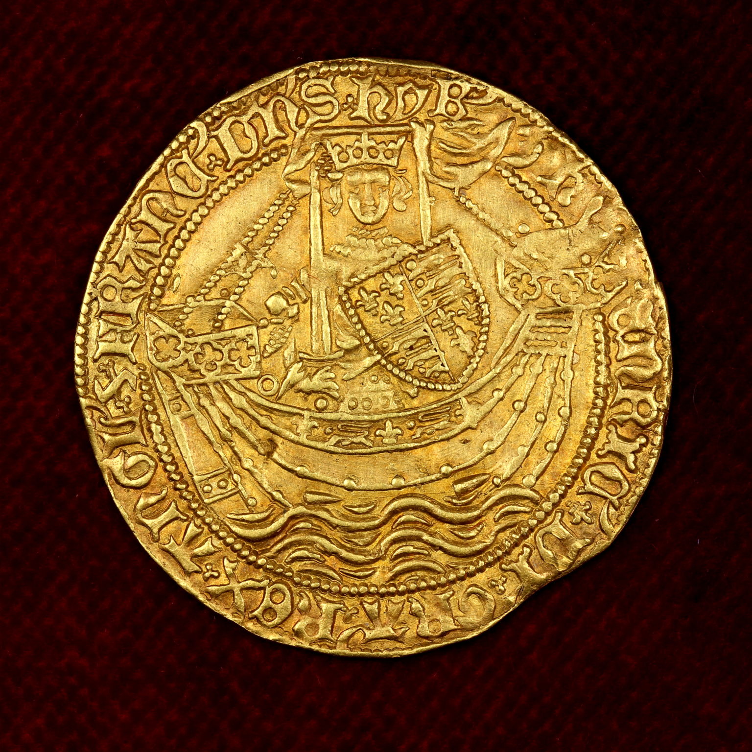Henry VI 1422-1471AD Gold Noble Annulet Issue London mint - Silbury ...