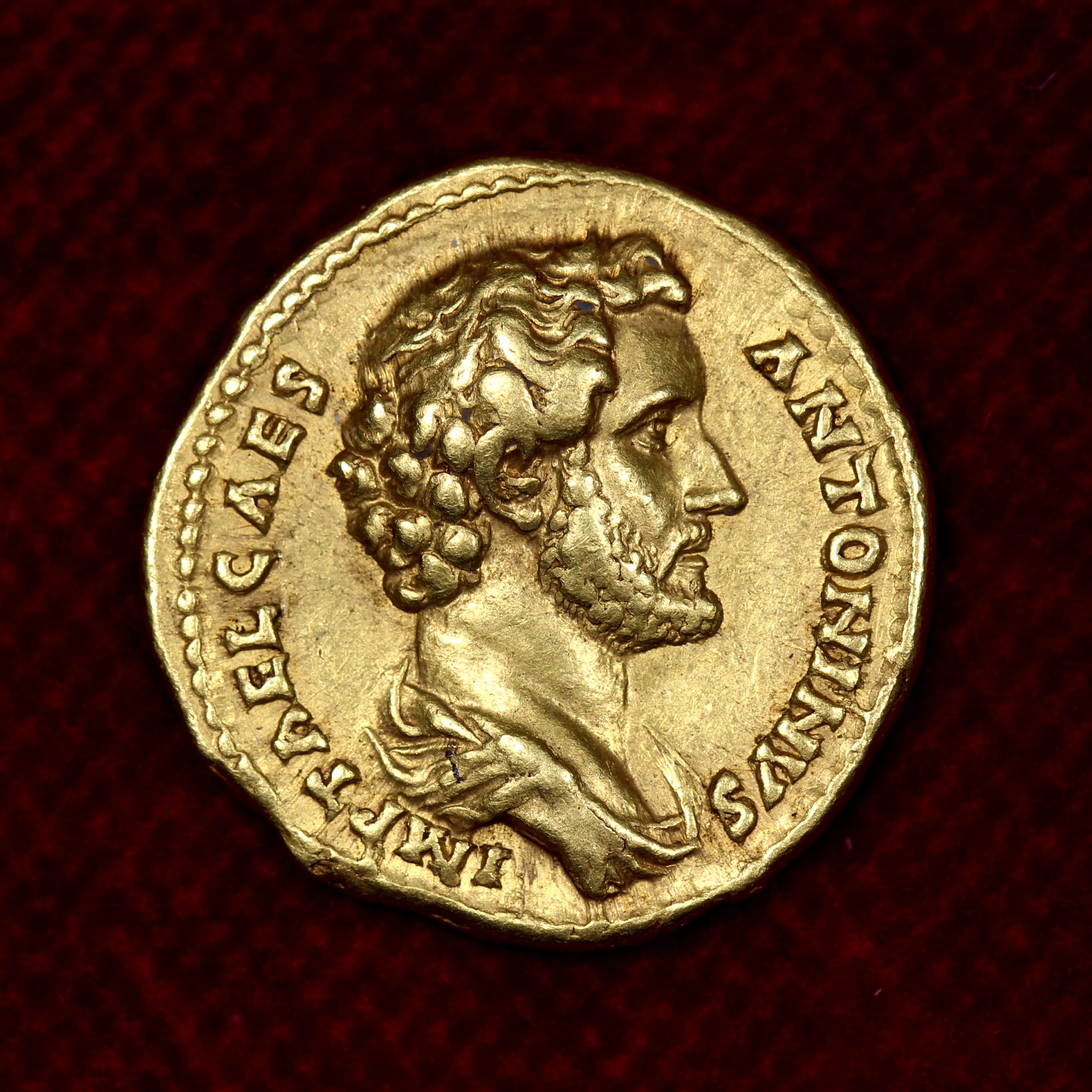 Antoninus Pius AD 138-161 Gold Aureus Rome - Silbury Coins : Silbury Coins