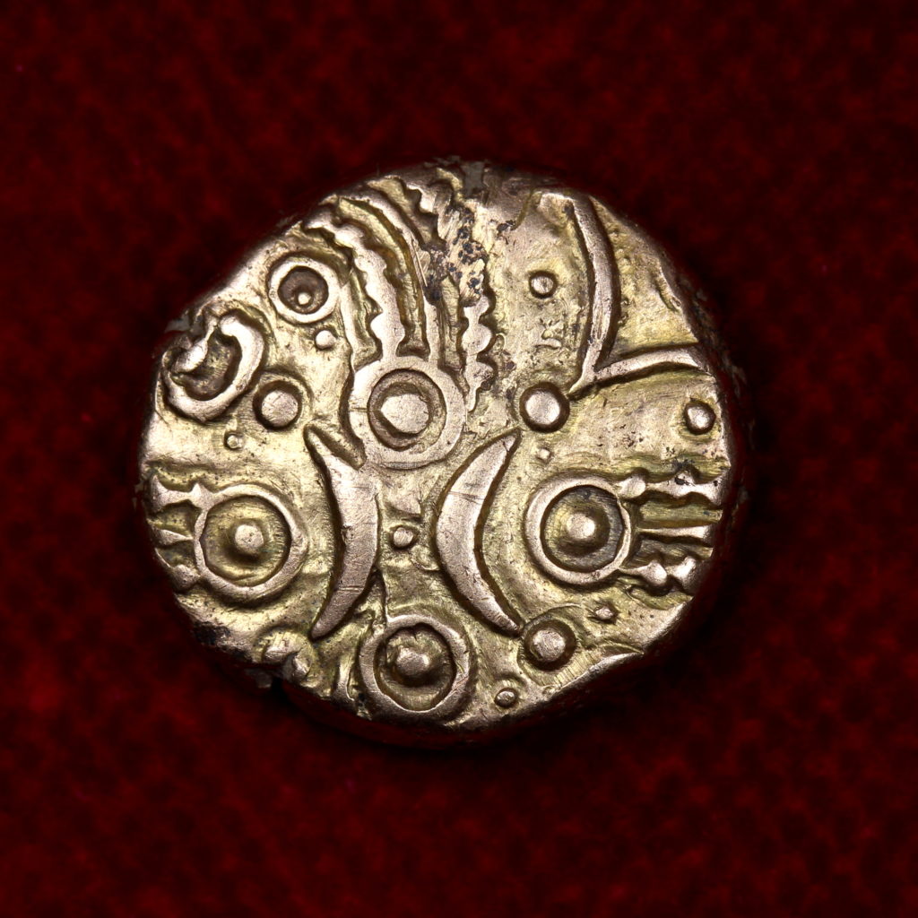 Catuvellauni Tascoivanos 25BC-10AD Gold Stater Tasciovanos Warrior ...