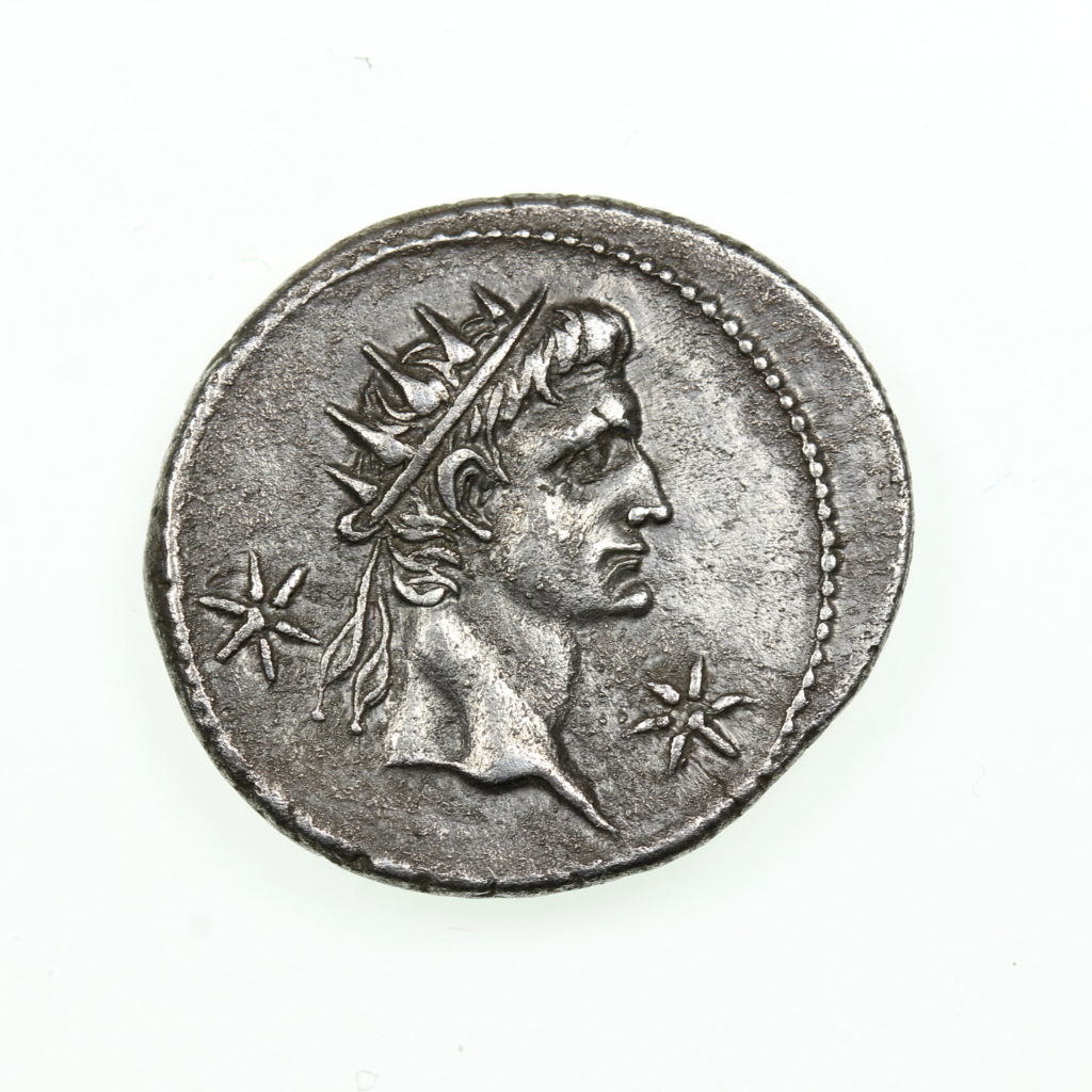 Caligula 37-41AD Silver Denarius Rev. Divus Augustus Lugdunum - The ...