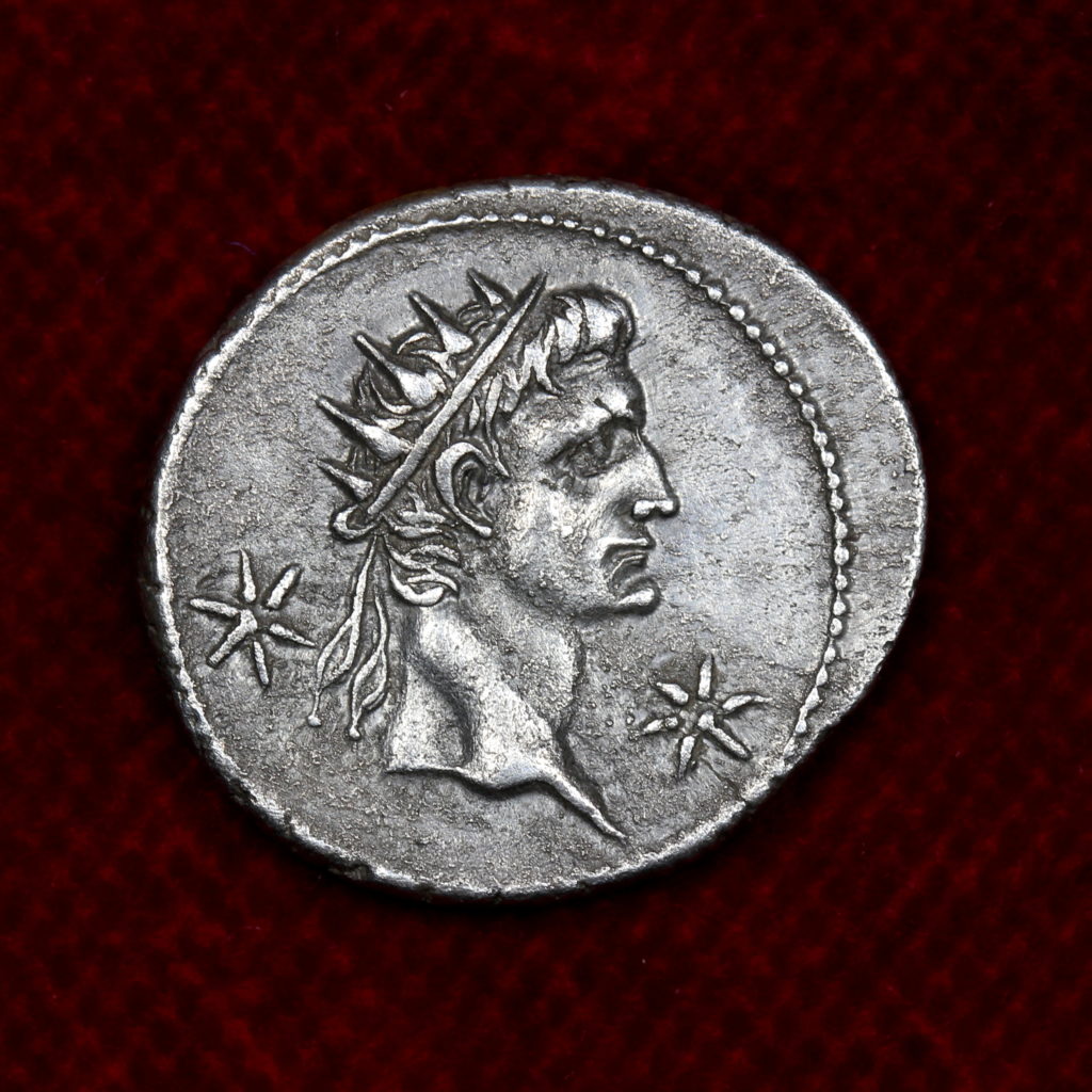Caligula 37-41AD Silver Denarius Rev. Divus Augustus Lugdunum - The ...