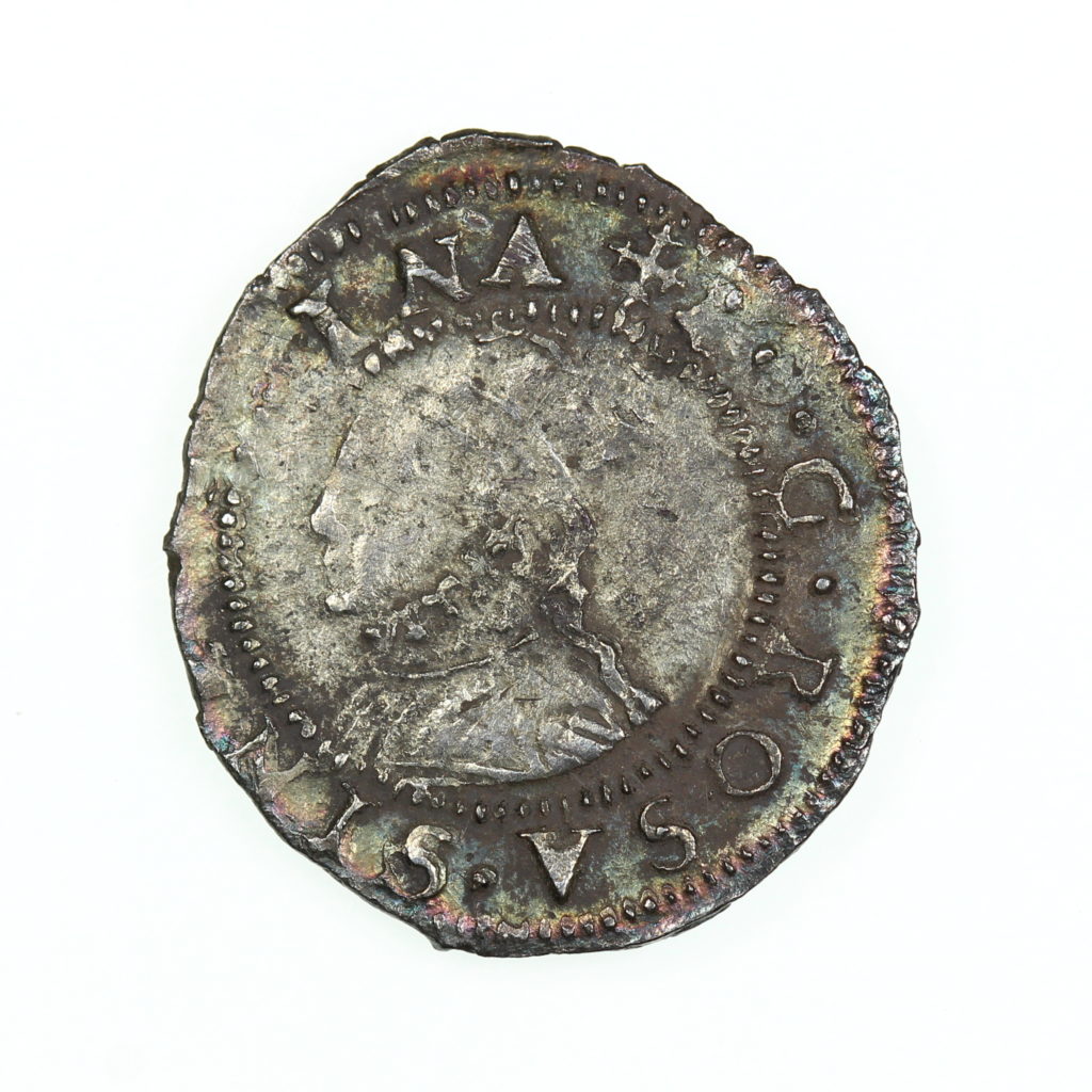 Elizabeth I 1558-1603AD Silver Penny 2nd Issue mm. cross crosslet ...