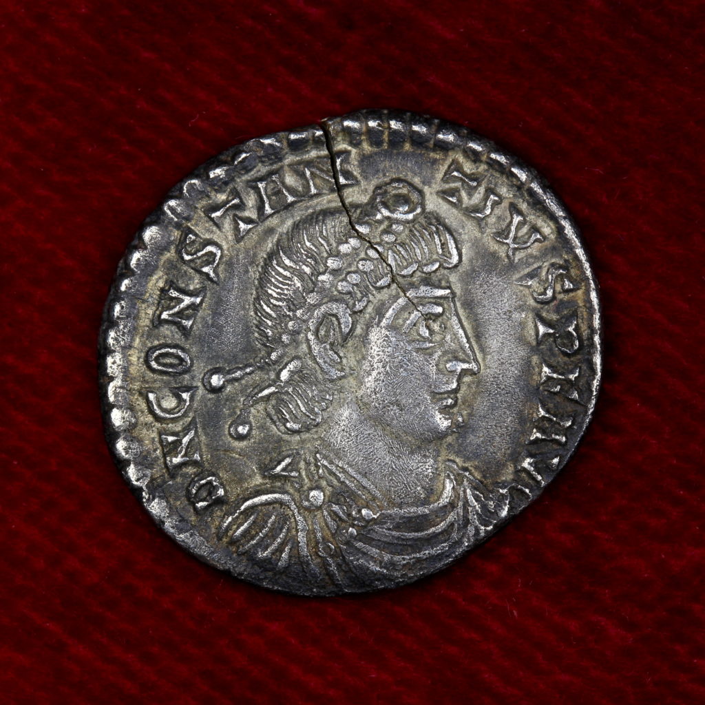 Constantius II 337-361AD Silver Miliarense, Arles mint - Silbury Coins ...