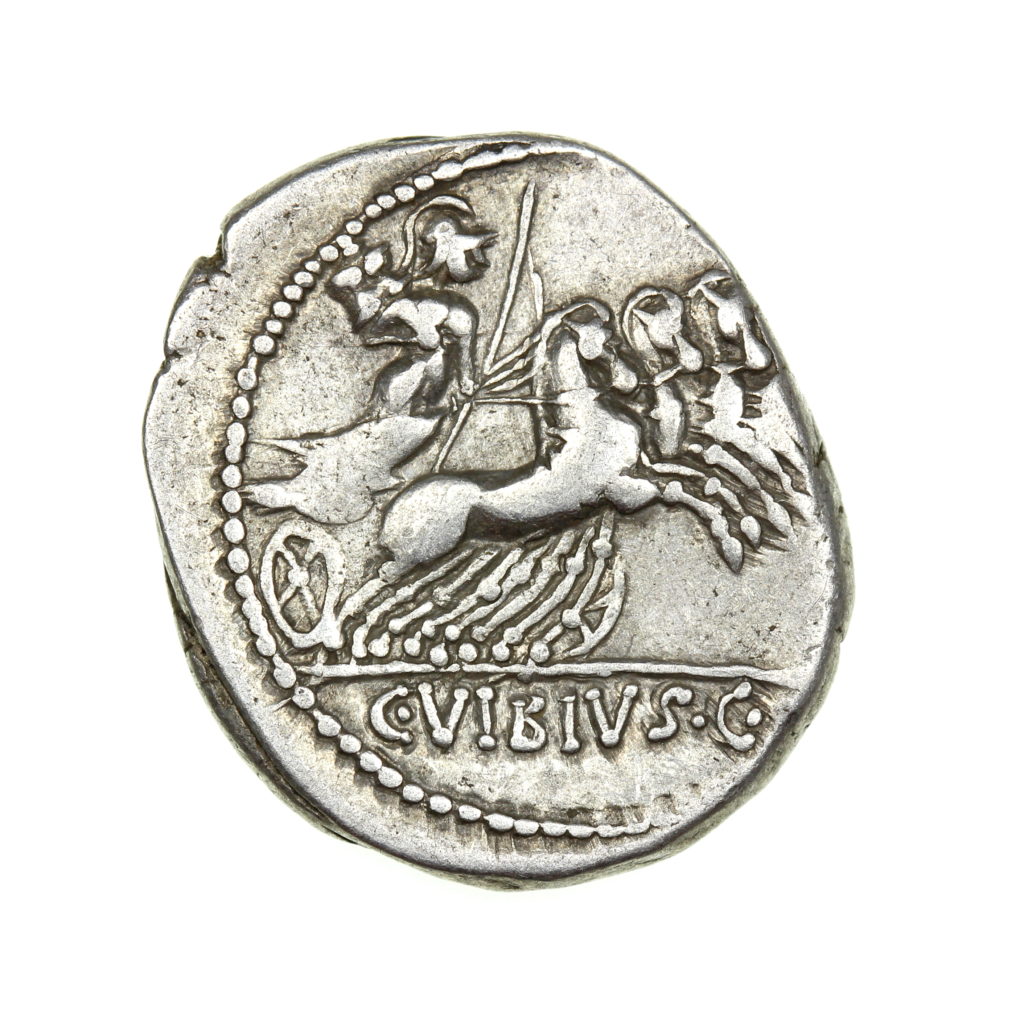 Roman Republic C. Vibius C.f. Pansa Silver Denarius 90BC - Silbury ...