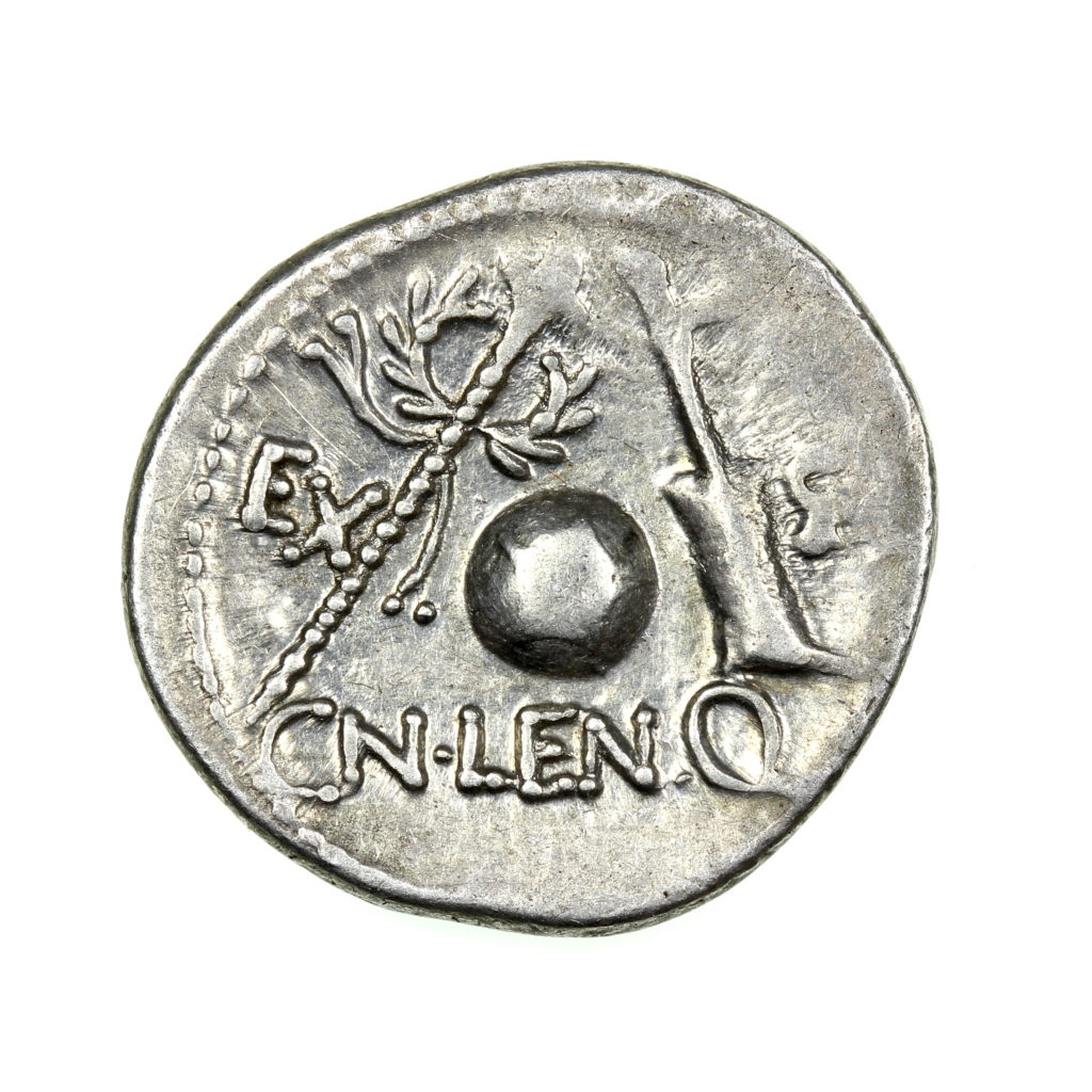 Roman Republic Cn. Cornelius Lentulus Marcellinus 76-75BC Silver ...